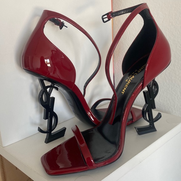 Yves Saint Laurent | Shoes | Opyum Ysl Ankle Strap Heel | Poshmark
